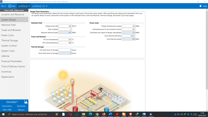 Ask (design turbine gross output ) (estimate net output at desig) - SAM ...
